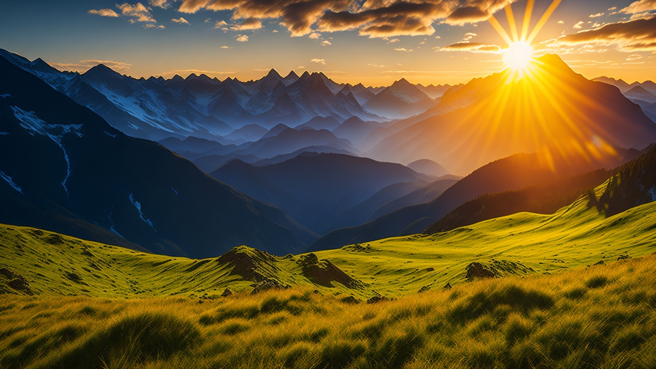 mountain background - KDE Store