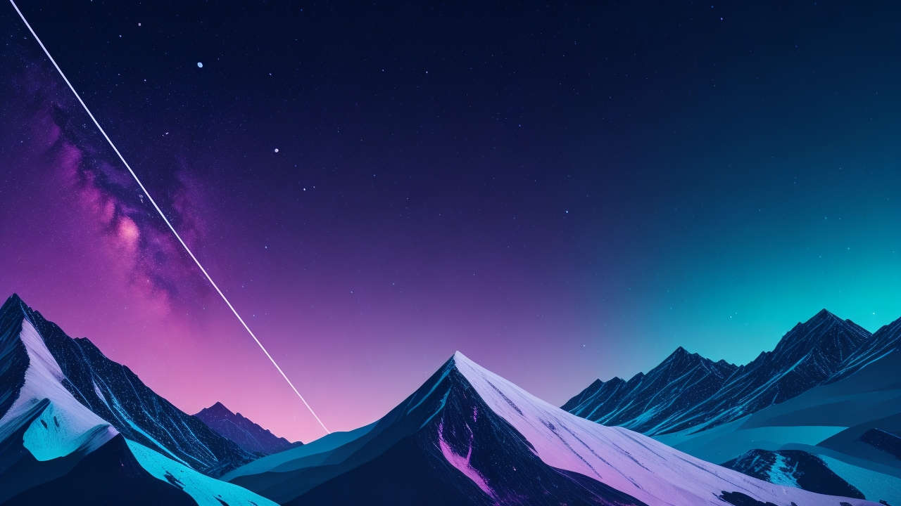 wallpaper night sky - KDE Store