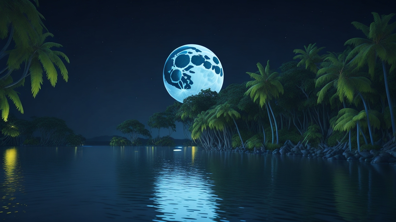 Night landscape - KDE Store