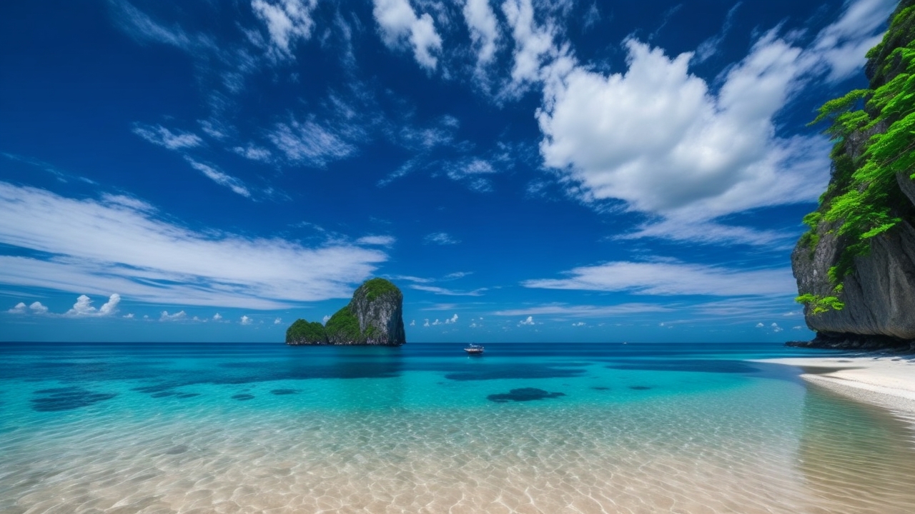 Blue sea wave wallpaper - KDE Store