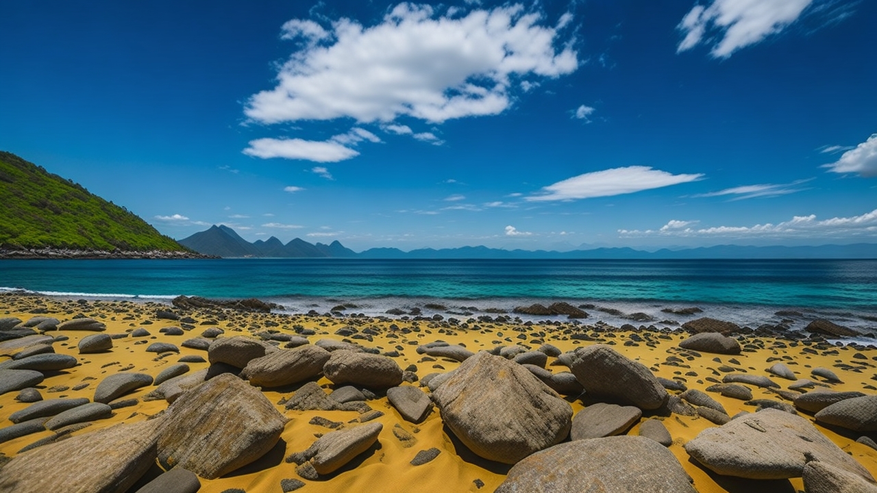 Sea stone wallpaper - KDE Store