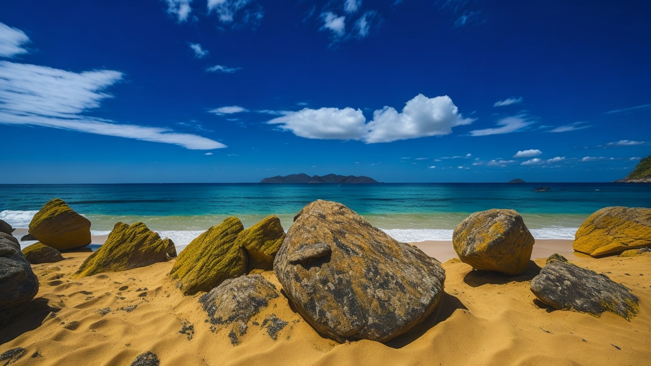 Sea stone wallpaper - KDE Store