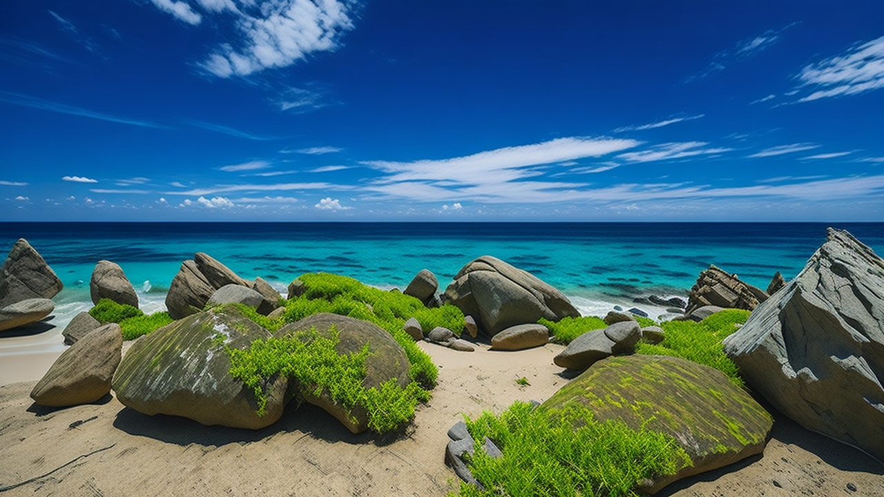 Sea stone wallpaper - KDE Store