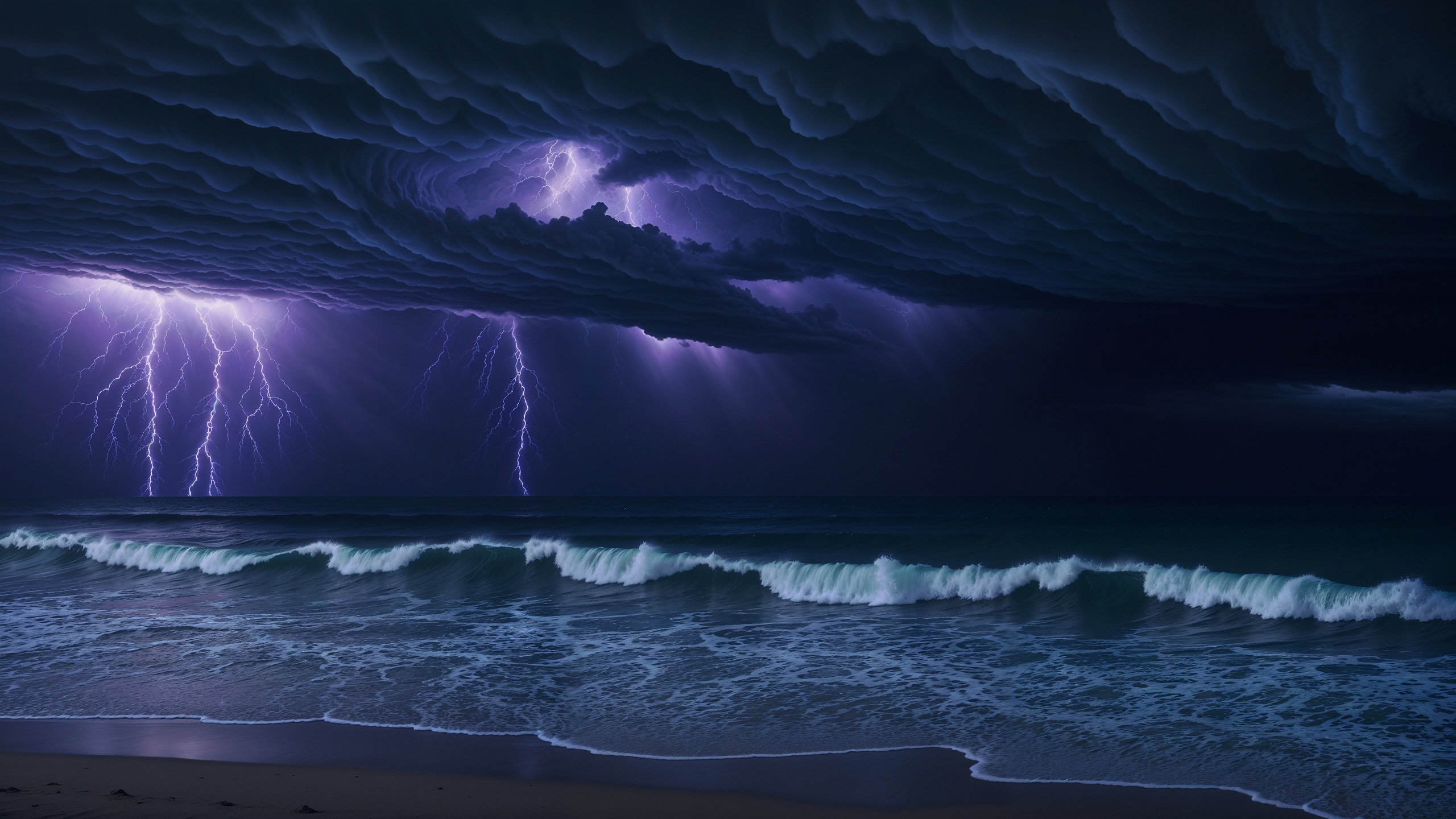 Beautiful lightning wallpaper - KDE Store