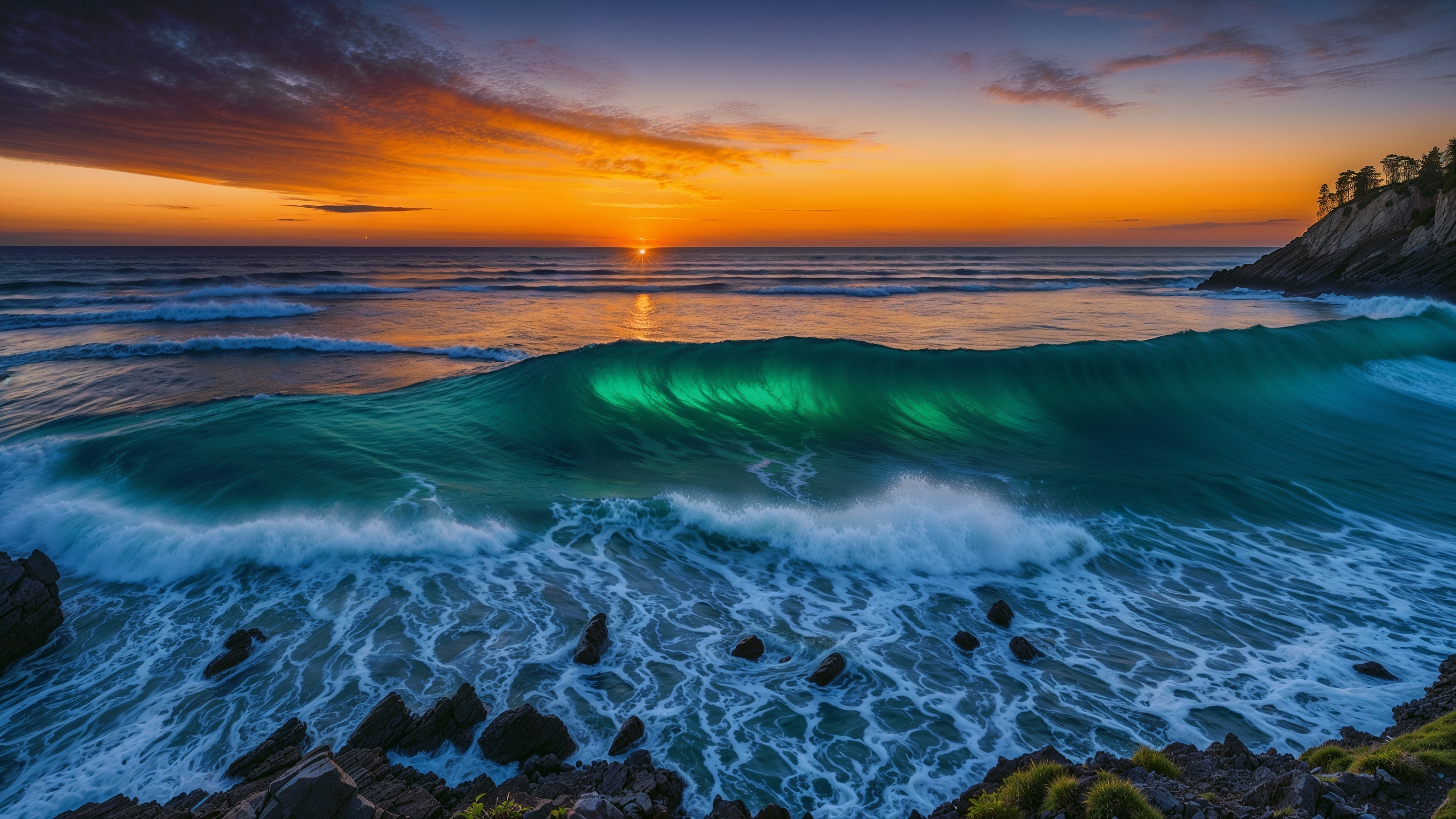 Sea wave wallpaper - KDE Store