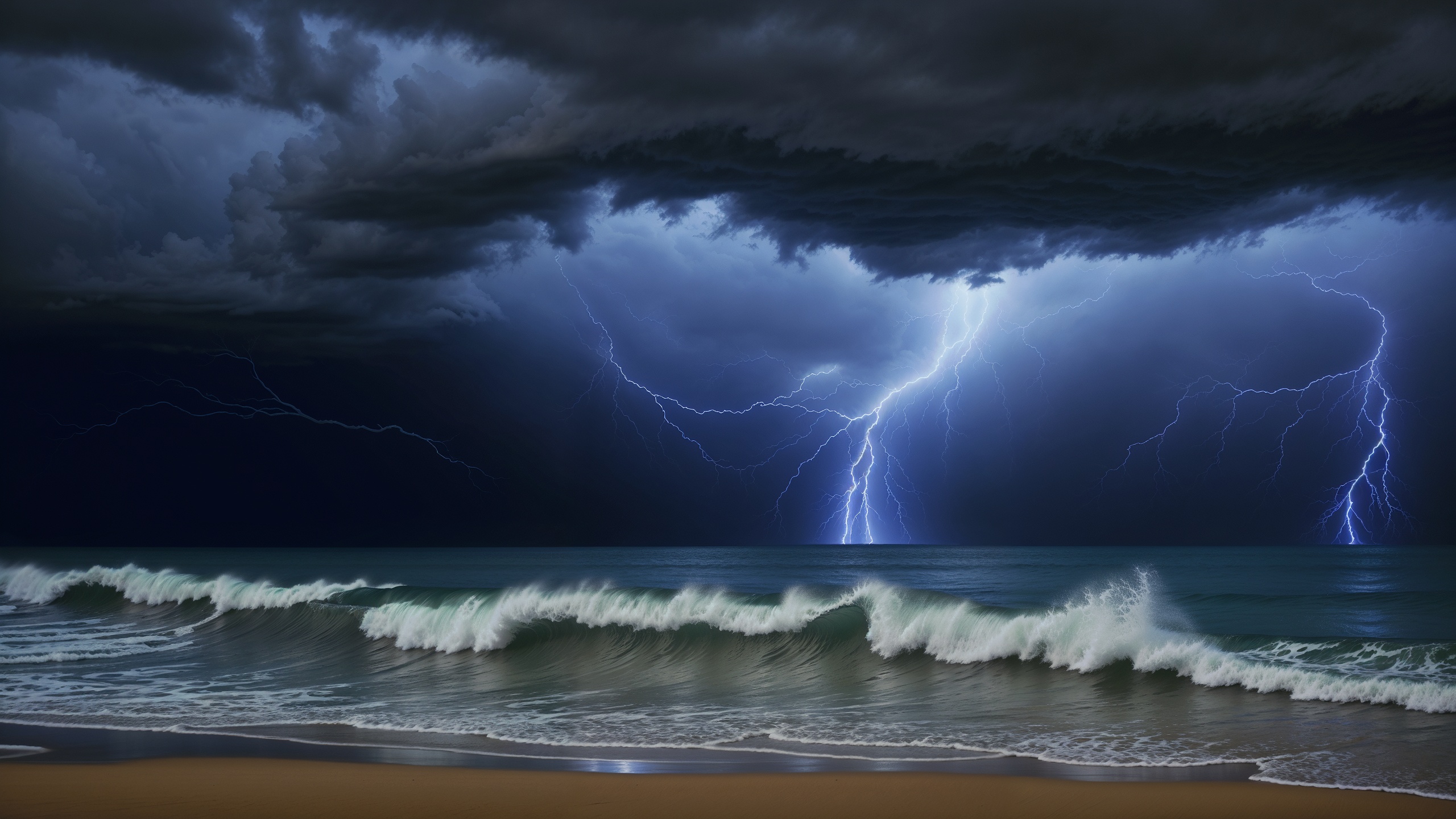 Beautiful lightning wallpaper - KDE Store