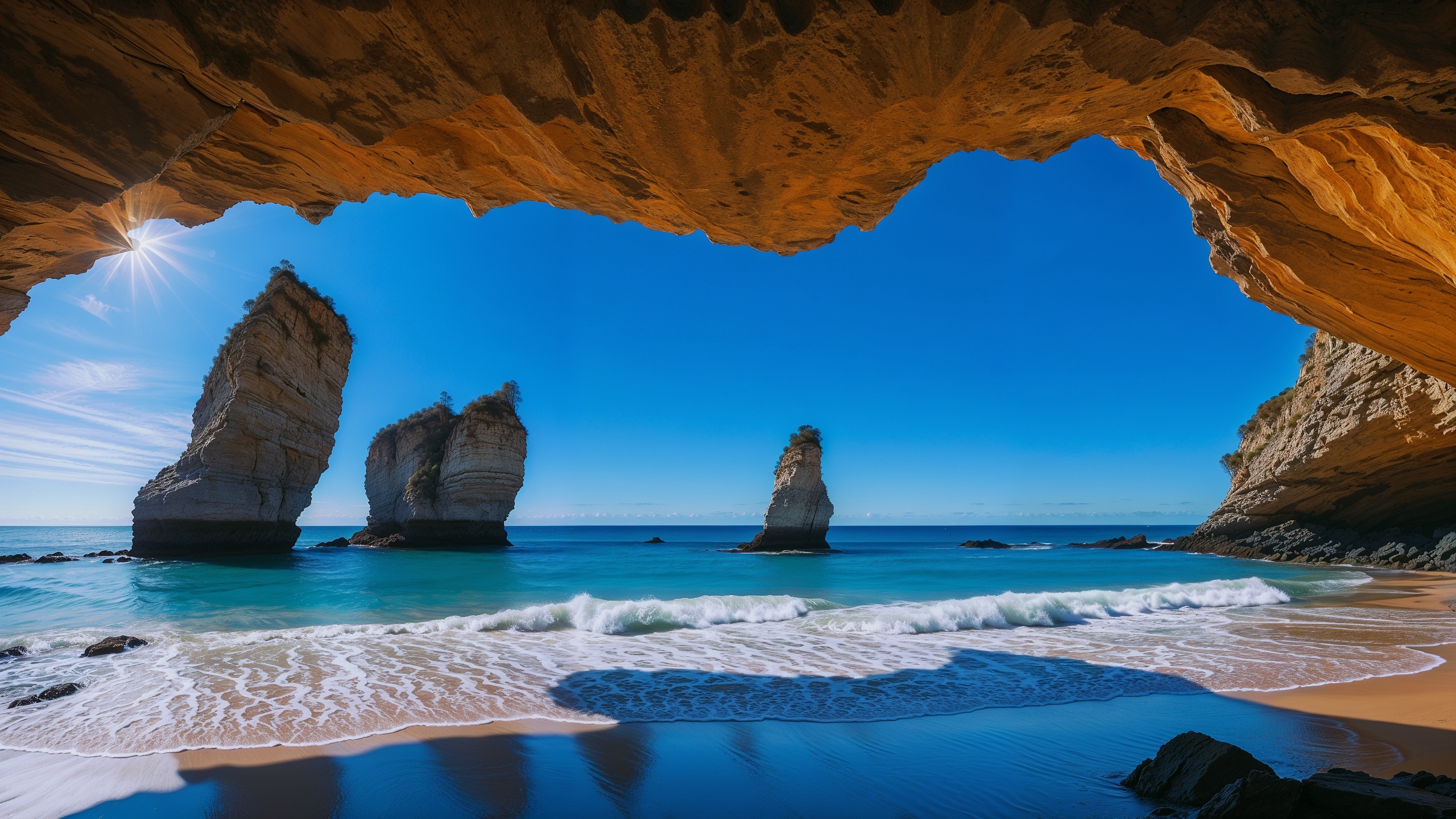 Sea cave wallpaper - KDE Store