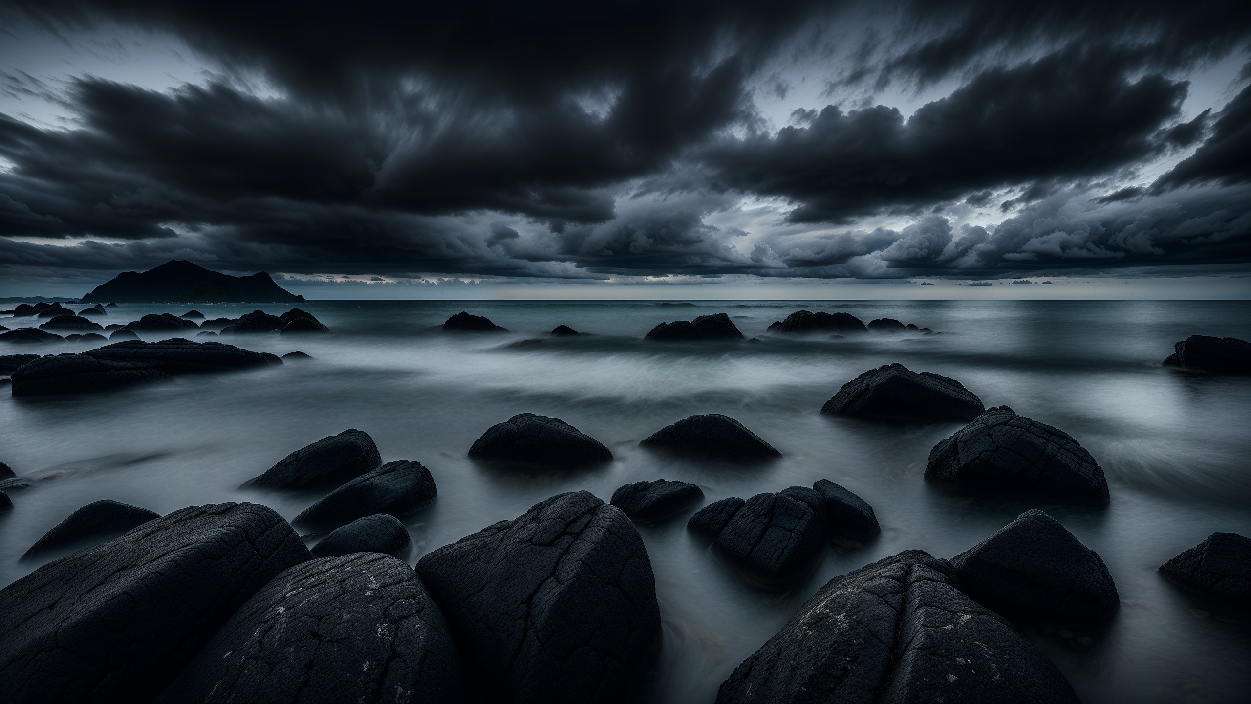 Dark sea wallper - KDE Store