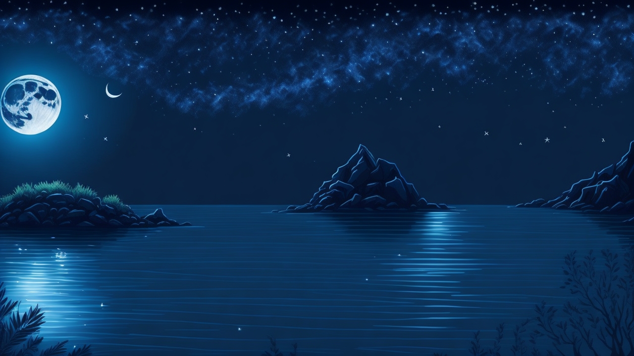 Moon night wallpaper - KDE Store