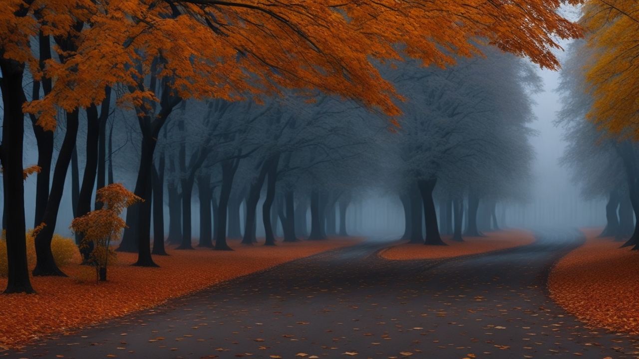 Forest road wallpaper - KDE Store