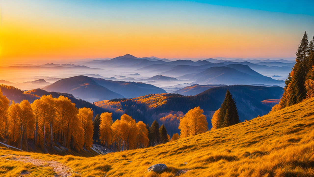 Morning sunrise wallpaper - KDE Store