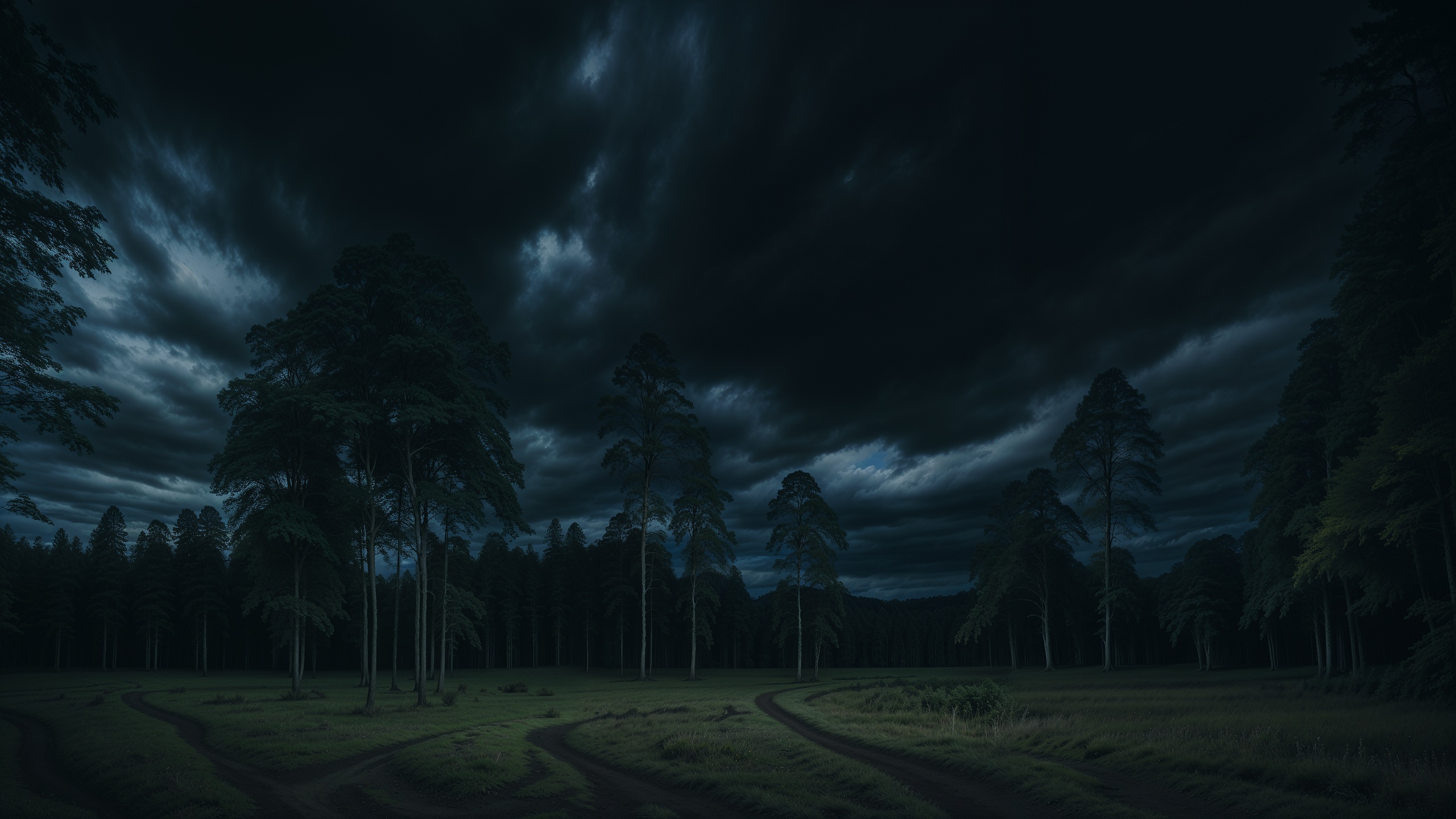 Dark night wallpaper - KDE Store