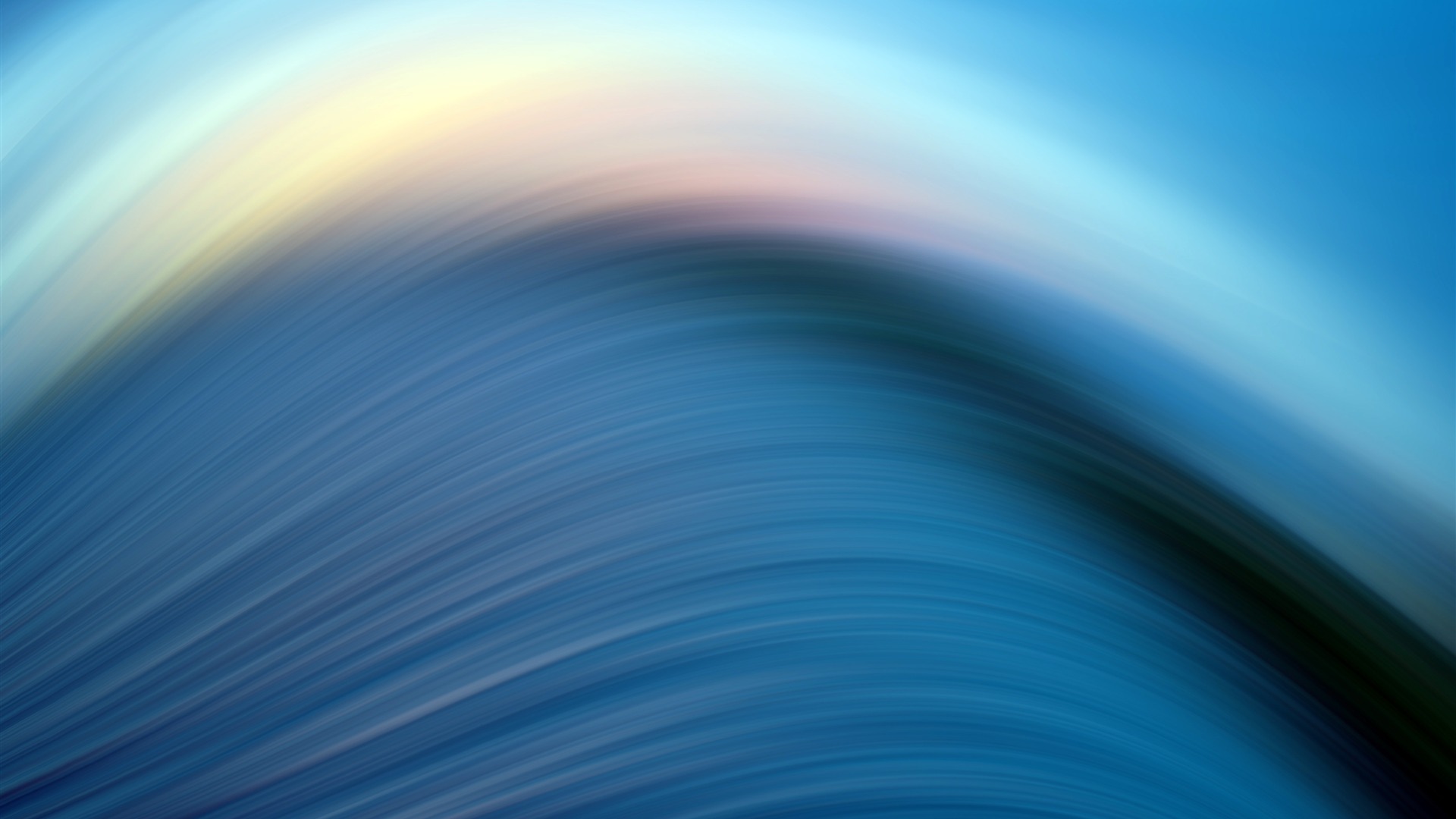 Blue dynamic wavy vector - KDE Store