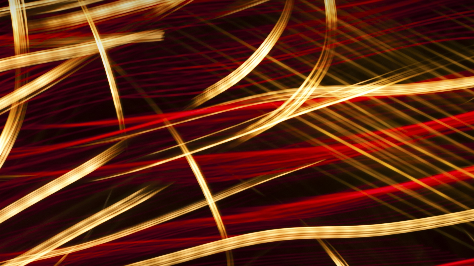 Glare golden waves stripes - KDE Store