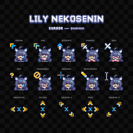 Lily Nekosenin Cursor - KDE Store