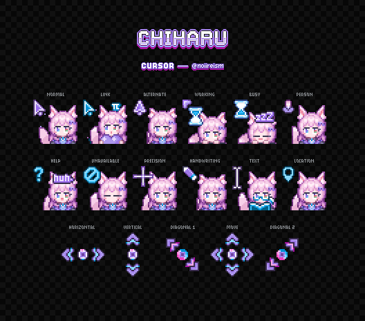 Chiharu Cursor - KDE Store