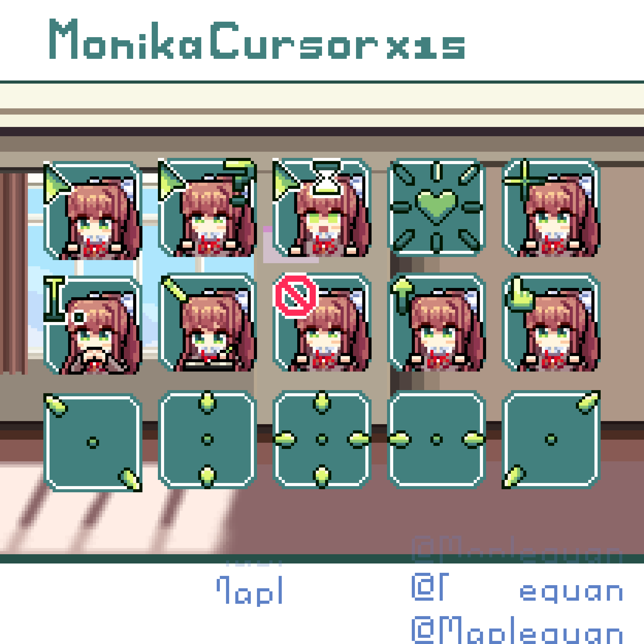 Monika Cursor - KDE Store