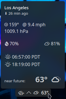 Weather Widget Plus - KDE Store