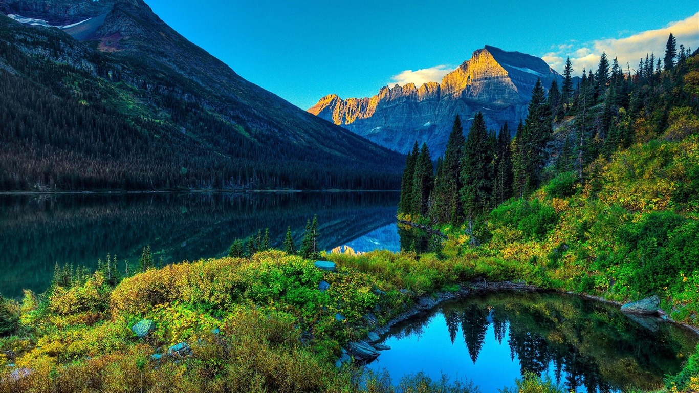 River mountains green forest Nature HD Wallpap.. - KDE Store