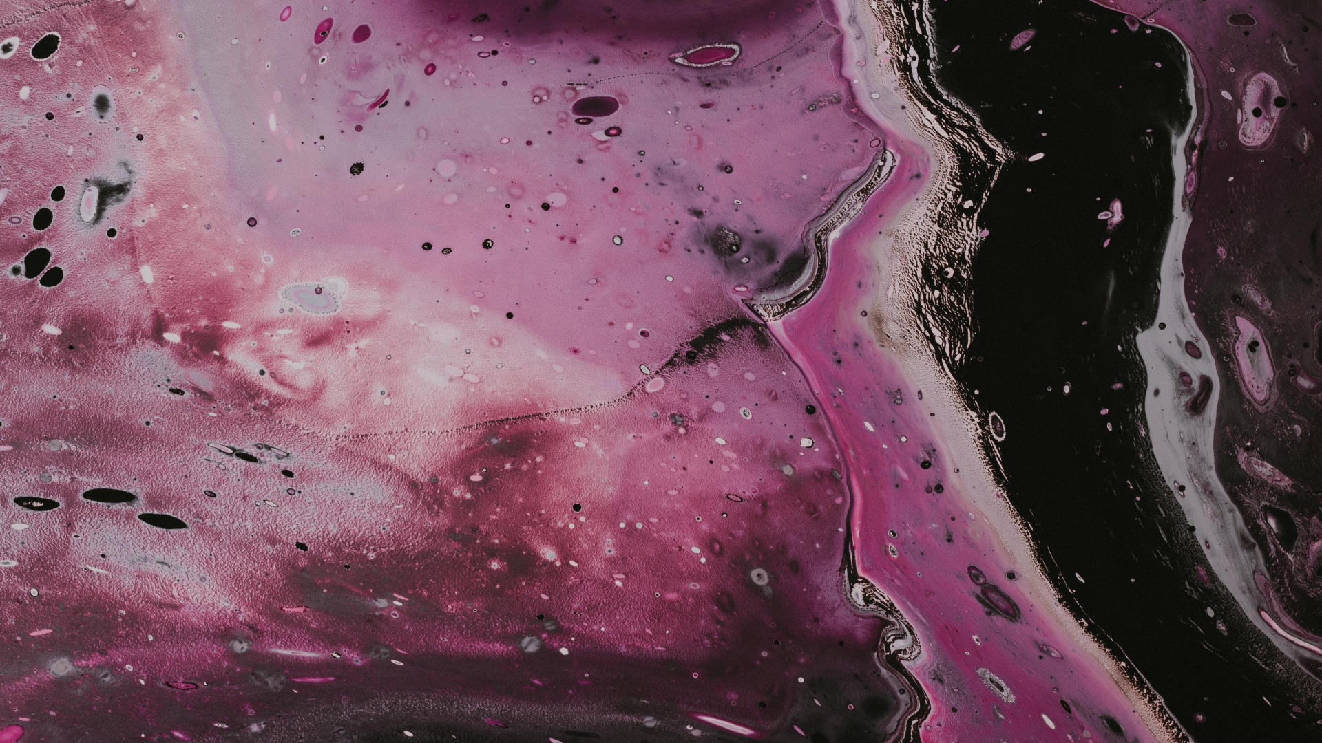 Purple and Black Abstract Painting Full HD - KDE Store