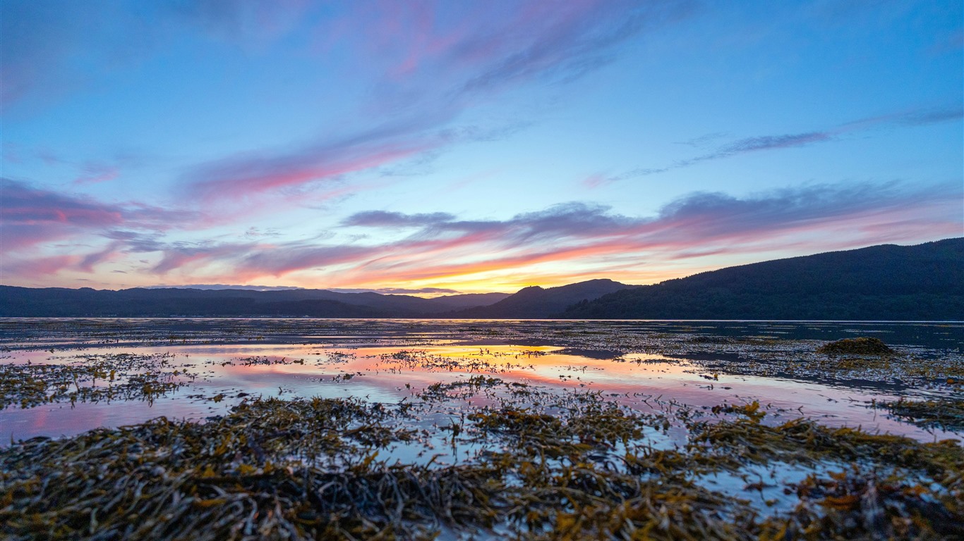 Lake Shore Dusk Sunset Tidal Flats Wetland Par.. - KDE Store