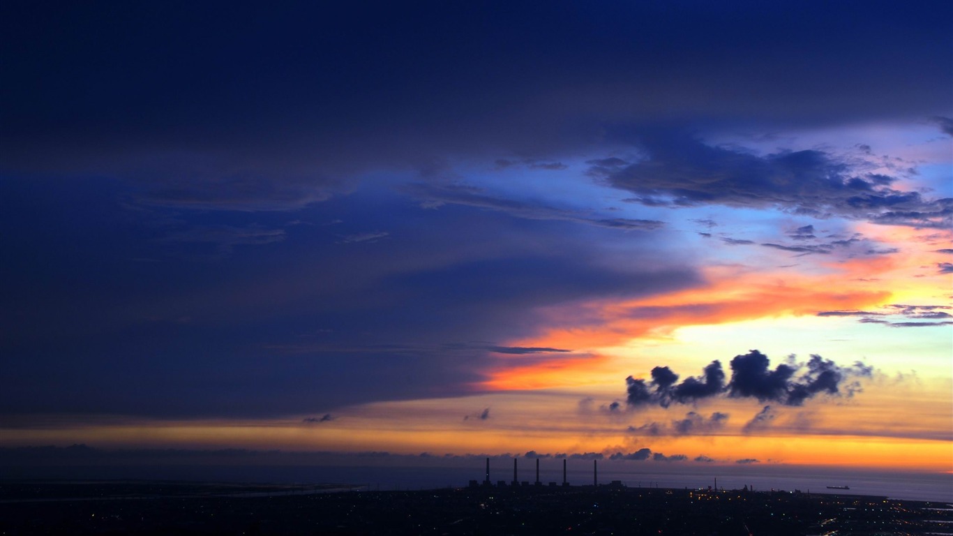 sunset sky-Night sky HD wallpaper - KDE Store