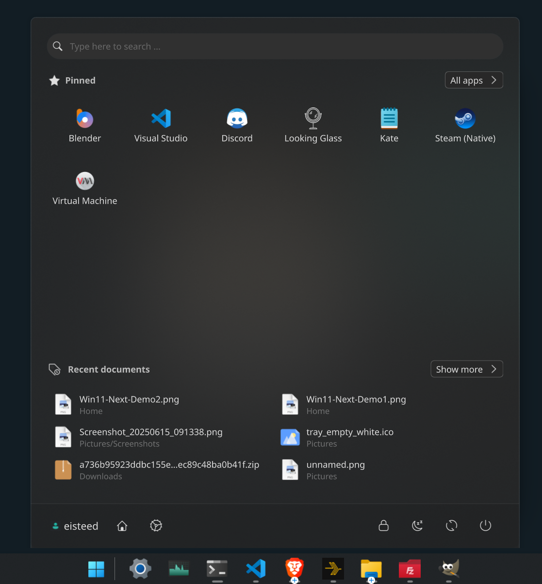 Menu11 - Next - KDE Store