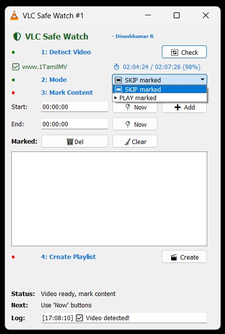 VLC Safe Watch - addons.videolan.org
