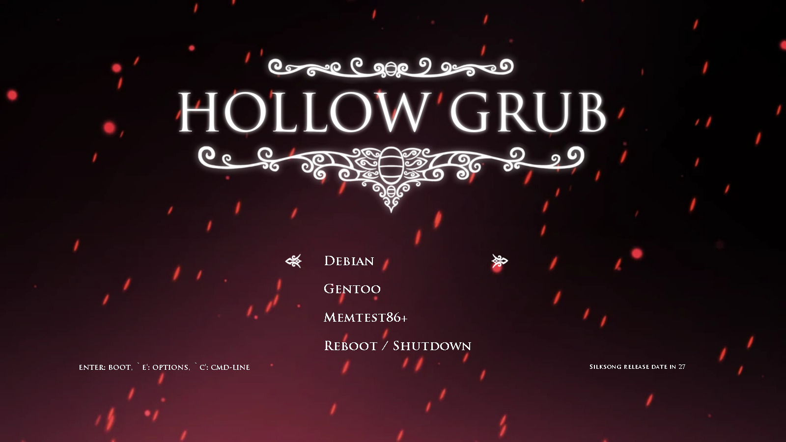 Hollow Knight GRUB theme - KDE Store