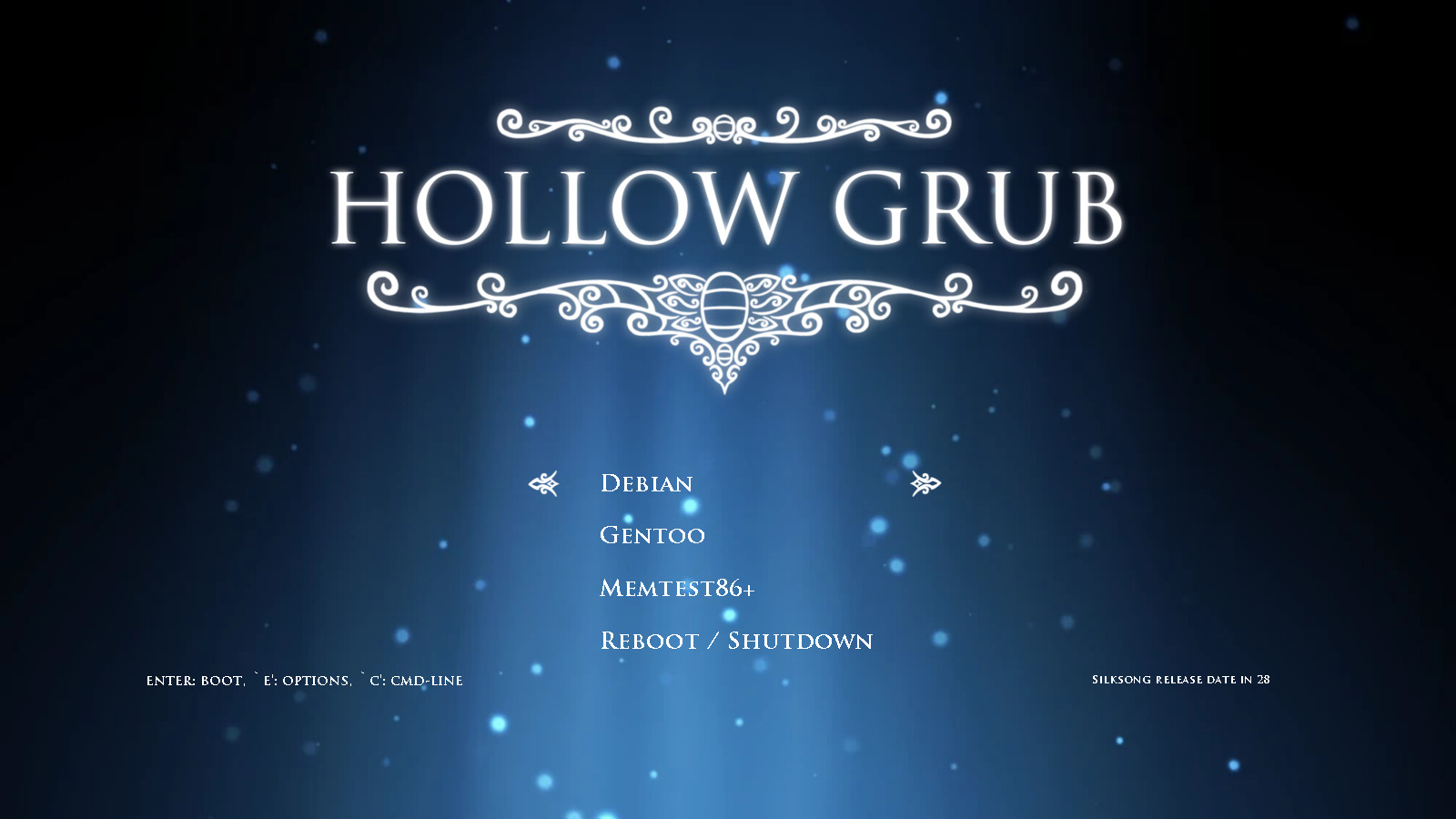 Hollow Knight GRUB theme - KDE Store