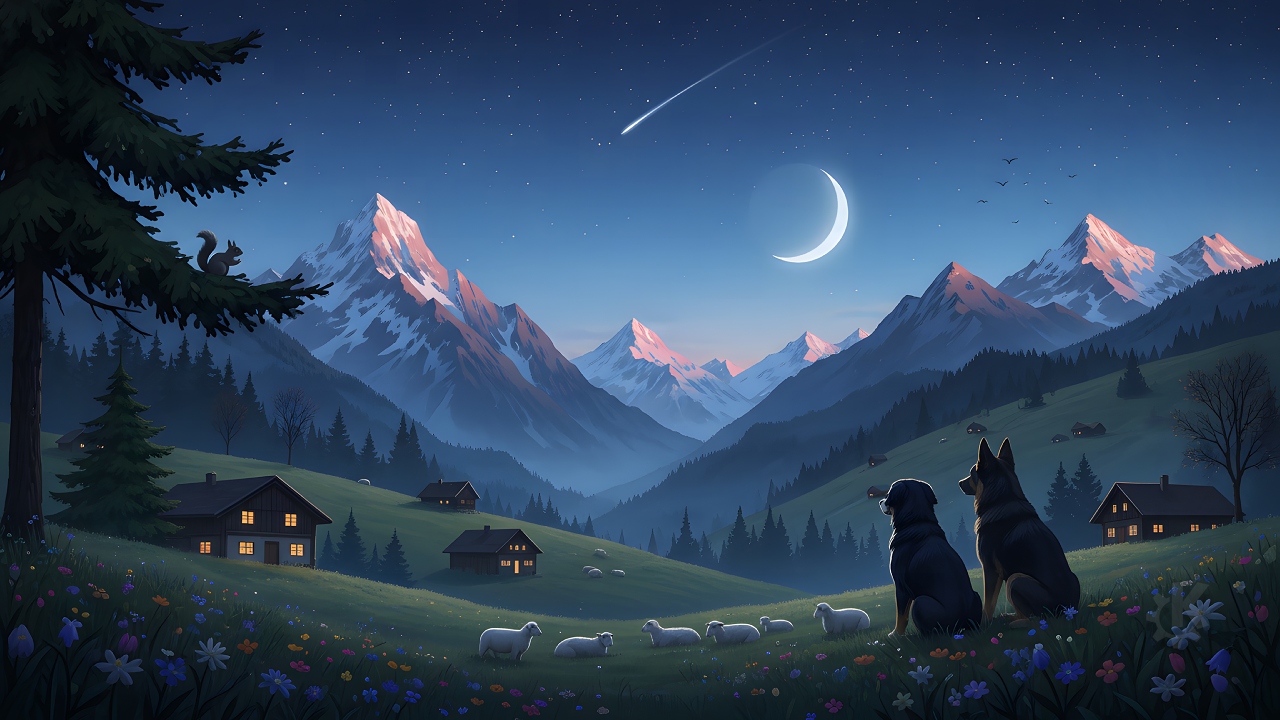 Twilight Over the Shepherds Valley - KDE Store