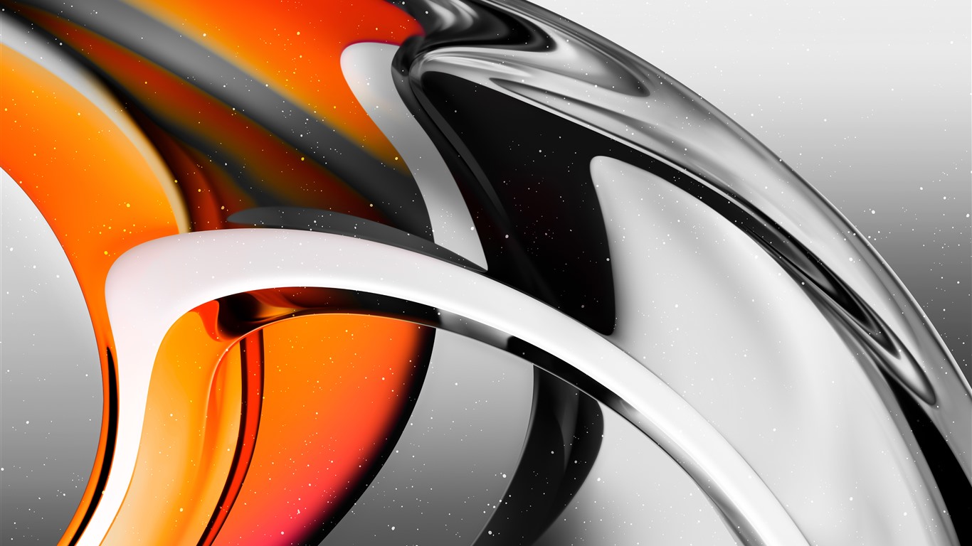 Orange Transparent Glass Abstract Background 5.. - KDE Store