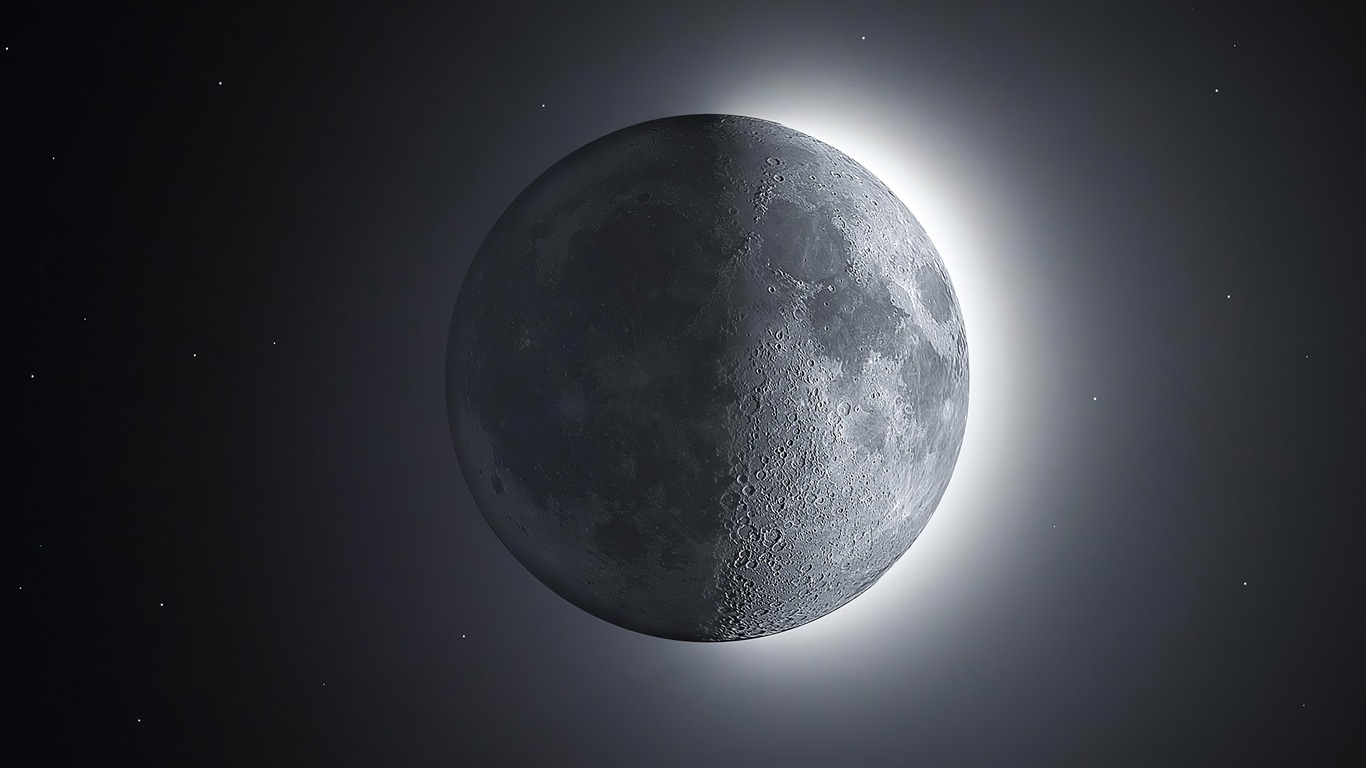 The Moon Abstract Design 2020 High Quality Pos.. - KDE Store