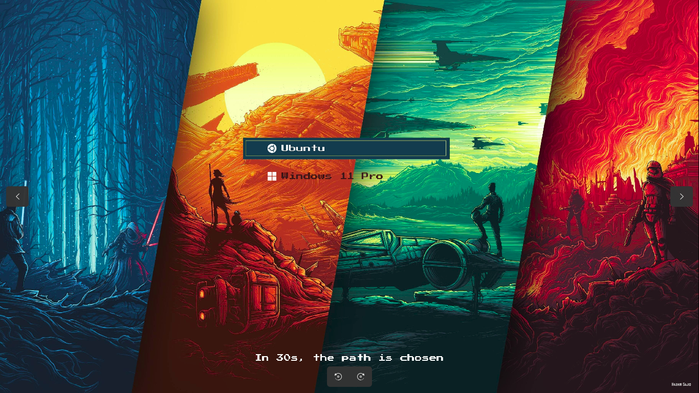 Star Wars Posters Grub Theme - KDE Store