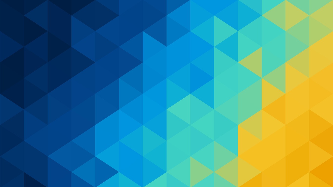 Abstract blue yellow Triangles 2017 Design HD .. - KDE Store