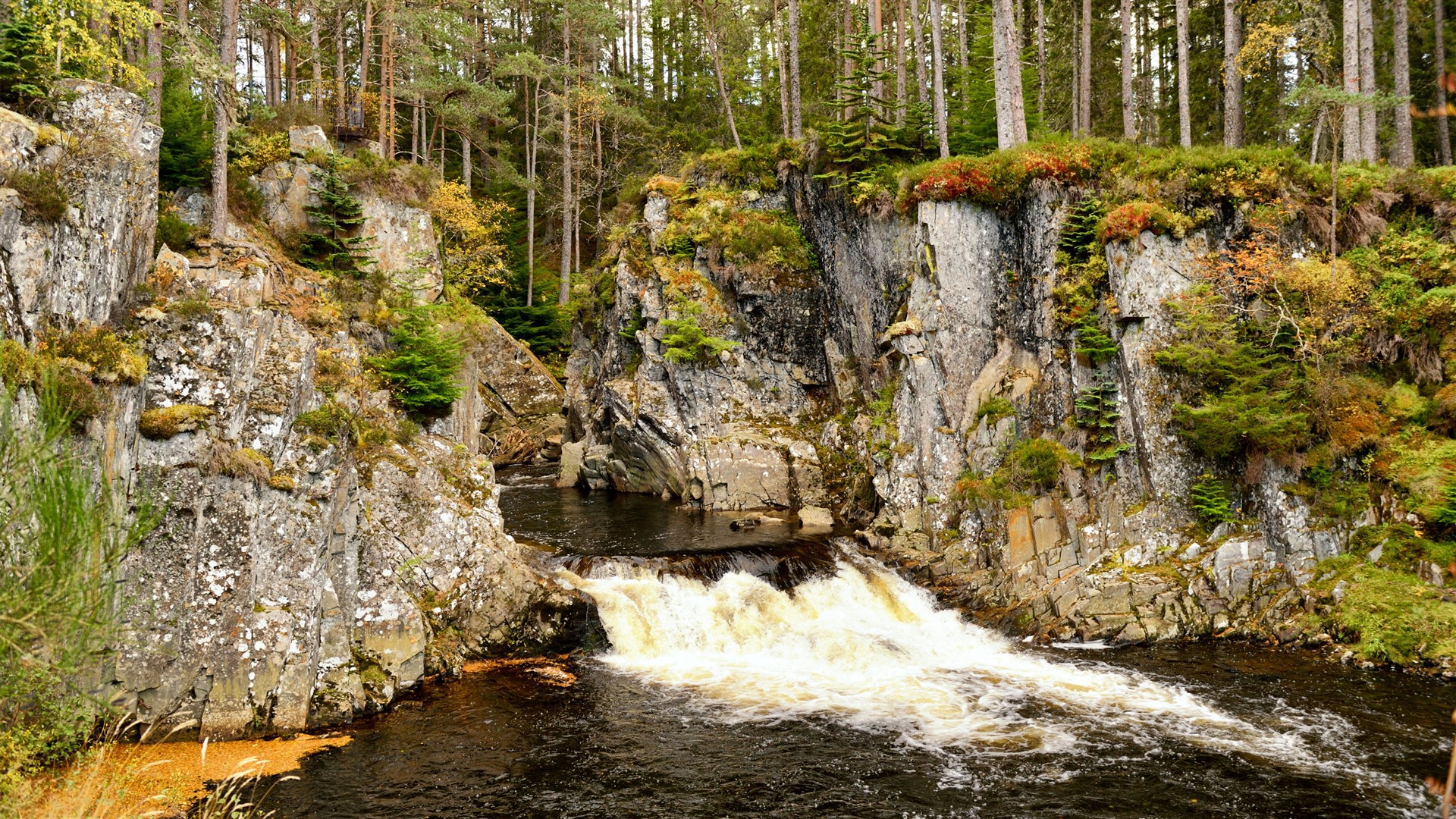 Waterfall Cairngorms National Park Scotland - KDE Store