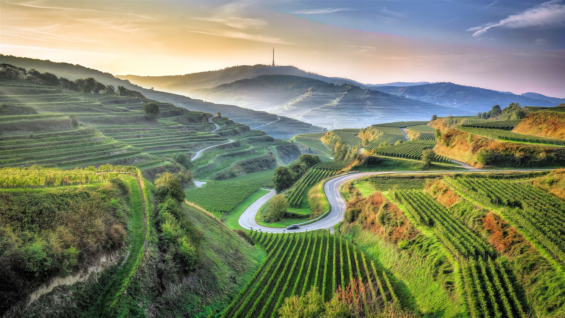 Baden Wurttemberg Kaiserstuhl Farmland - KDE Store