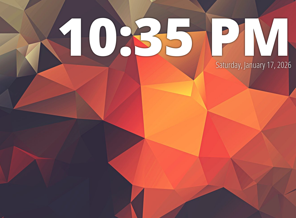 Customizable Clock - KDE Store