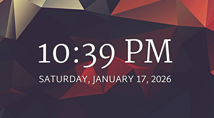 Customizable Clock - KDE Store