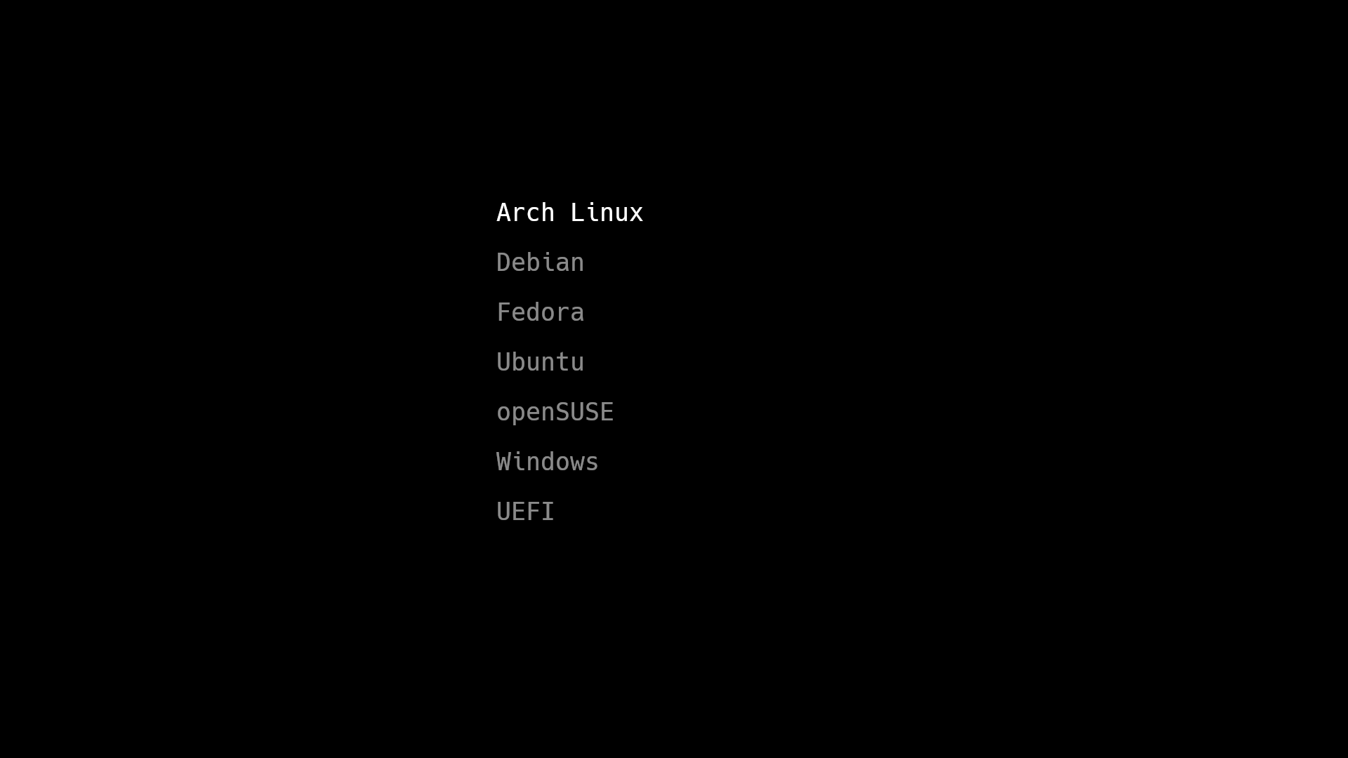 GRUB Themes - KDE Store